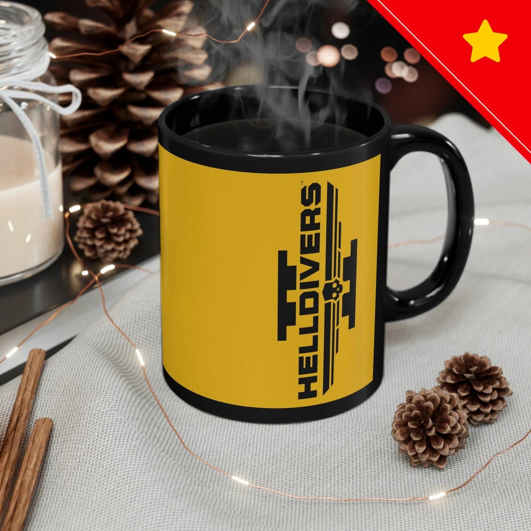 Helldivers 2 Mug, How Bout a Nice Cup of Liber-tea, Ceramic Mug, Gamer ...