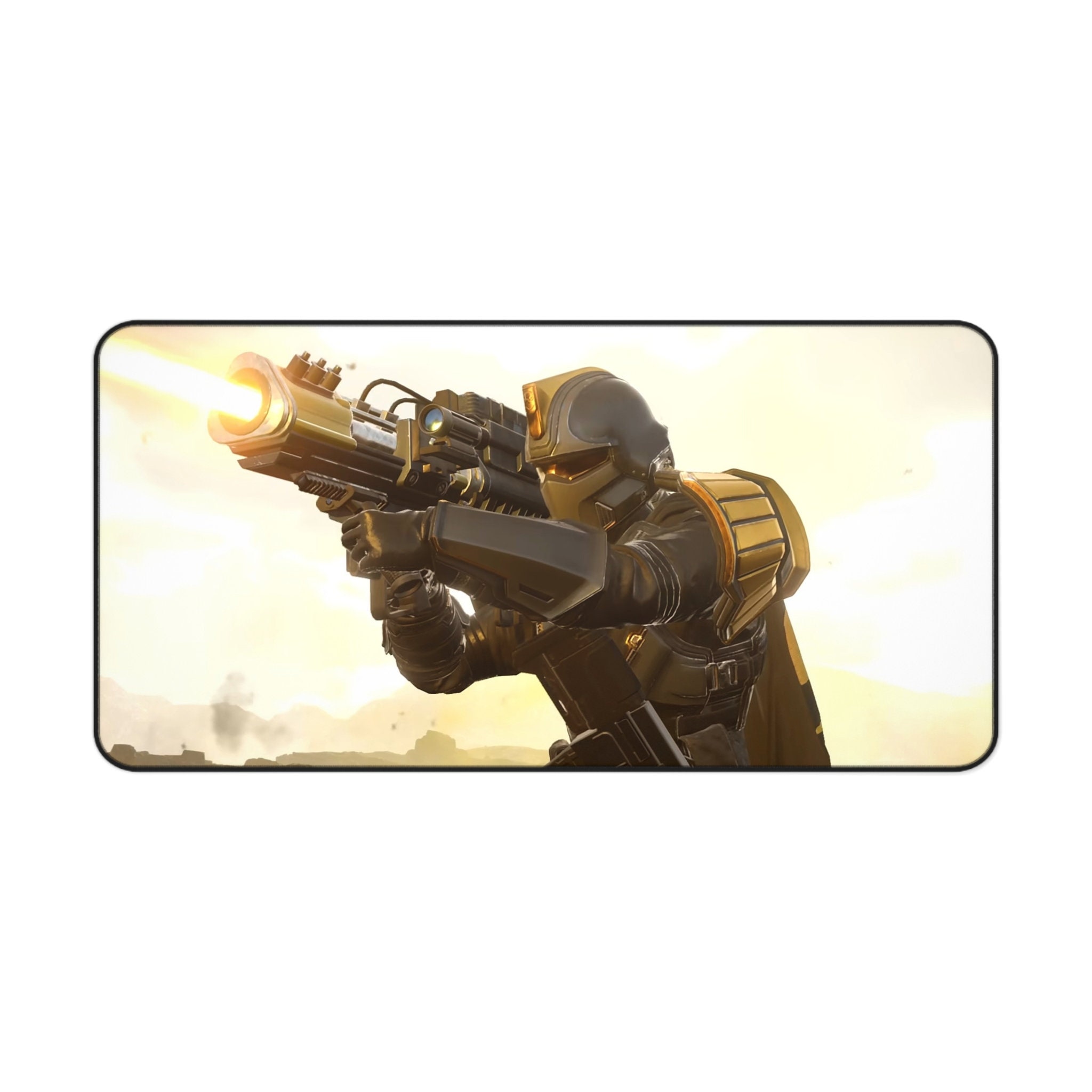 Helldivers 2 Gaming Desk Pad, Laz Canon, Desk Game Mouse Pad, Gaming ...