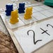 Number Bond Math Practice Wooden Board, Ten Frames Math Practice Board ...
