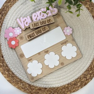 First Day of School Sign, Personalized Back to School Sign, Back to ...