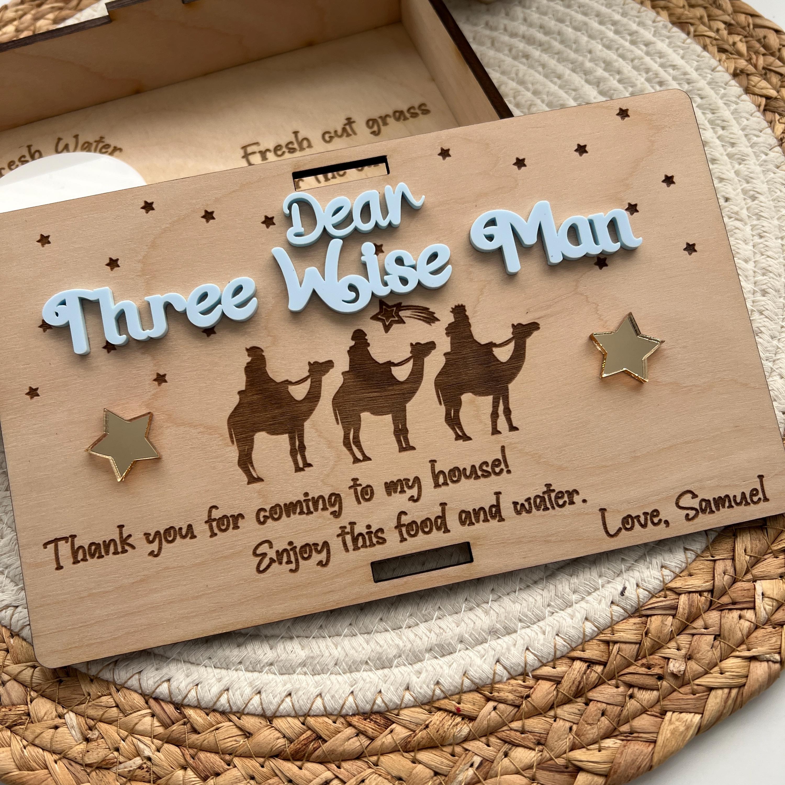 Custom Three Wise Man Tray, Three Wise Man Box, Three Wise Man Day ...