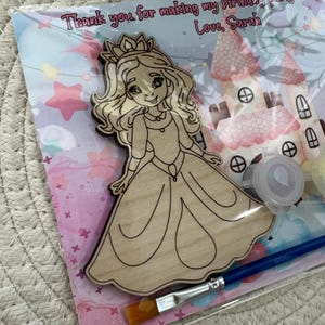 Princess Magnets Party Favor for Kids Diy, Princess Birthday Party ...