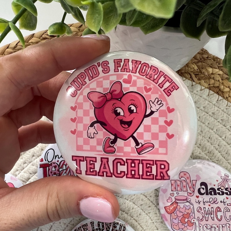 Teacher Pin - Etsy