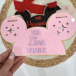 Theme Park Mouse Ears Stroller Tag, Mouse Ears Stroller Tag, Mouse ...