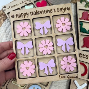 Tic Tac Toe Valentine's Day Game Boards, Tic Tac Toe Valentine's Day ...