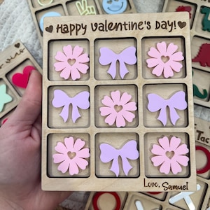 Tic Tac Toe Valentine's Day Game Boards, Tic Tac Toe Valentine's Day ...