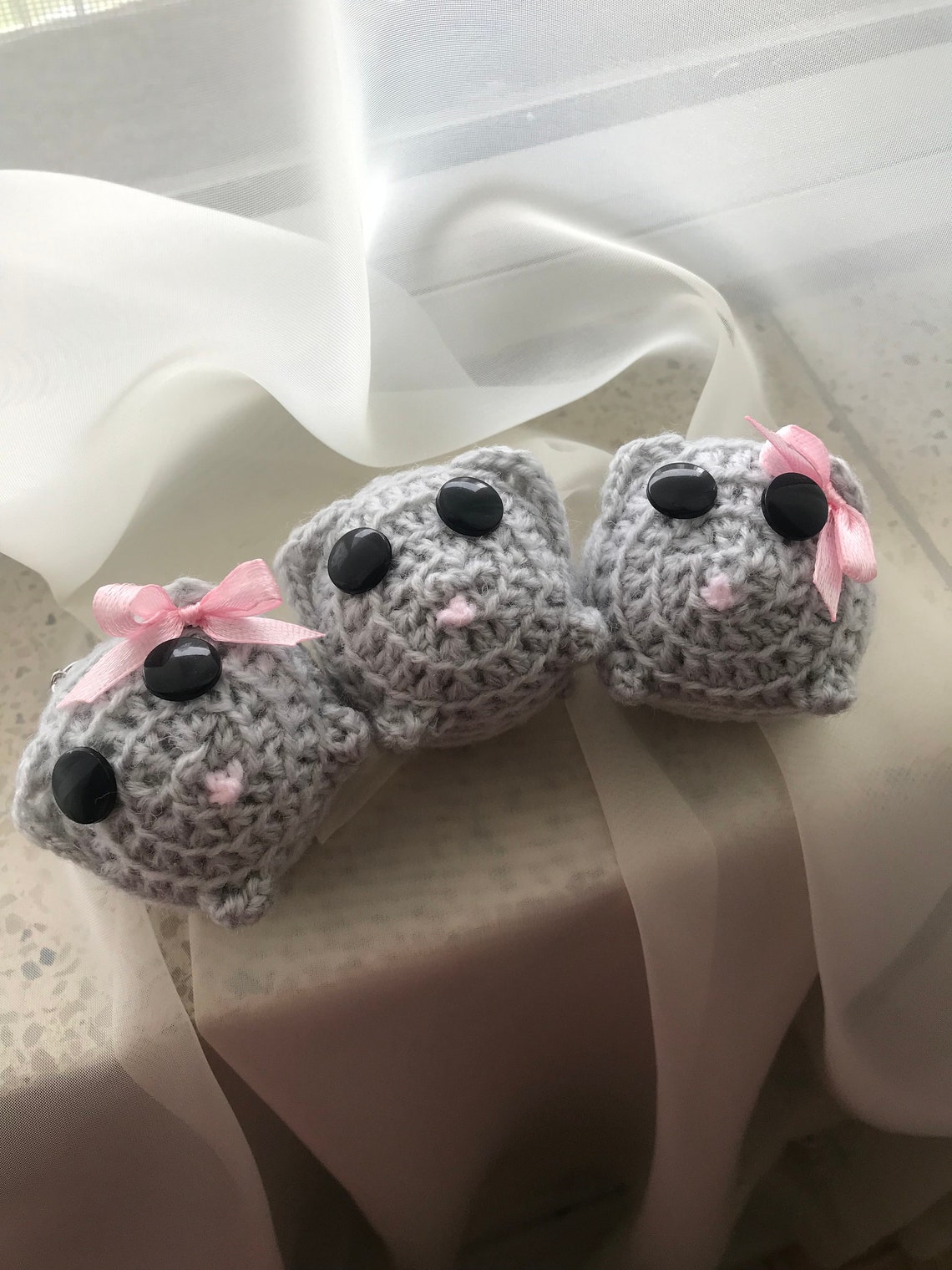 Sad Hamster Meme Crochet Viral Tiktok Hamster Keychain Amigurumi - Etsy