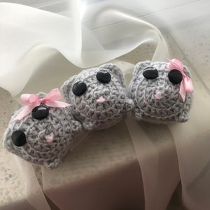 Sad Hamster Meme Crochet Viral Tiktok Hamster Keychain Amigurumi - Etsy