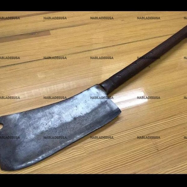 Antique Meat Cleaver - Etsy