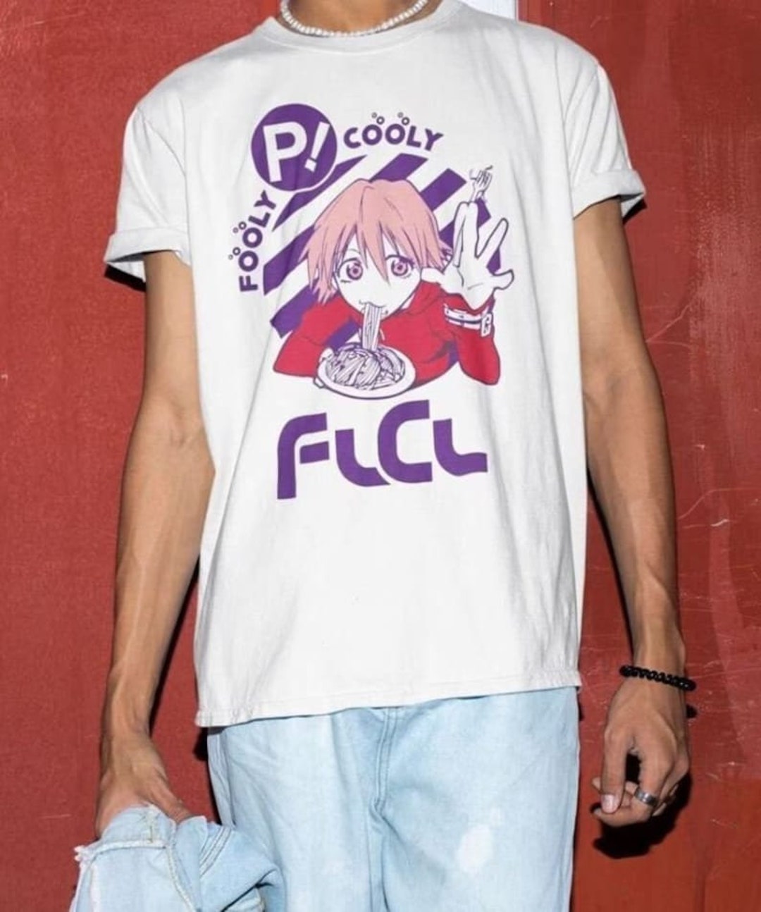 Unisex, Haruko Haruhara Shirt -flcl Shirt,flcl Tshirt,flcl T Shirt ...