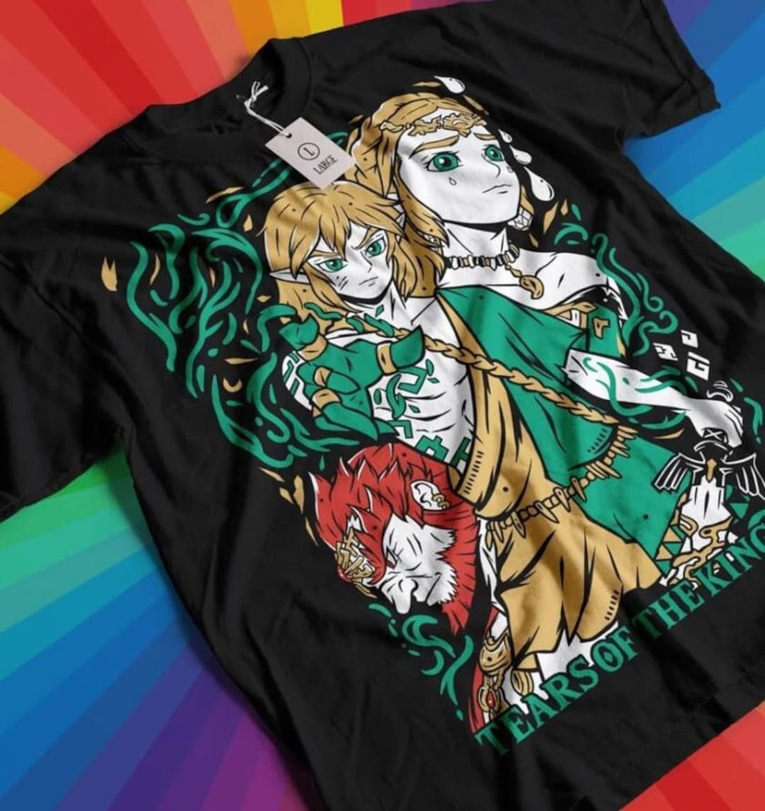 Legend of Zelda Link Shirt - Zelda Shirt- Zelda Gift- Triforce Tshirt ...