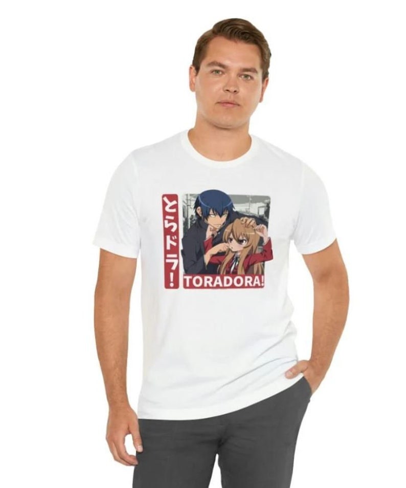 Toradora Shirt, Taiga and Ryuuji, Taiga Aisaka Shirt, Ryuuji Takasu ...