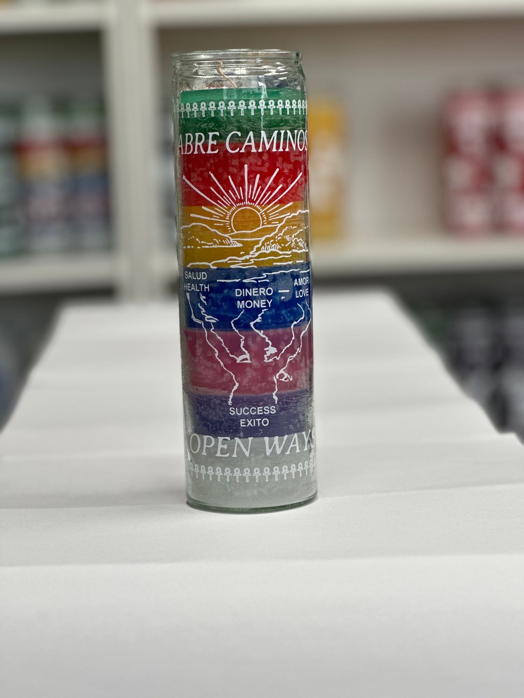 Esoteric Candle: Open Paths 7 Colors - Etsy