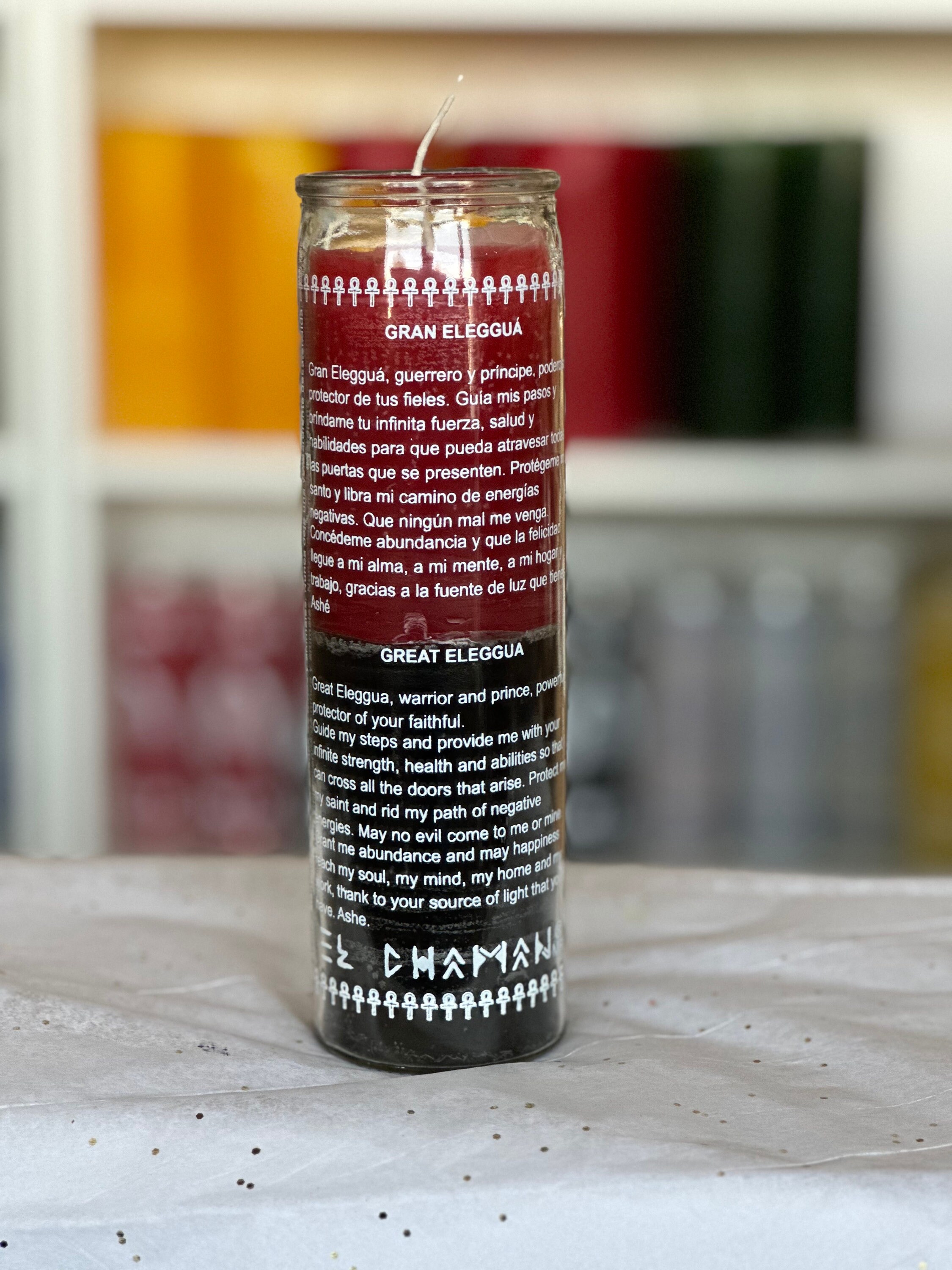 Esoteric Candle Holder: Gran Elegua Red&black - Etsy