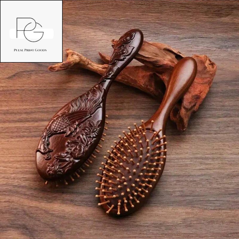 Wooden Hair Brush - Etsy