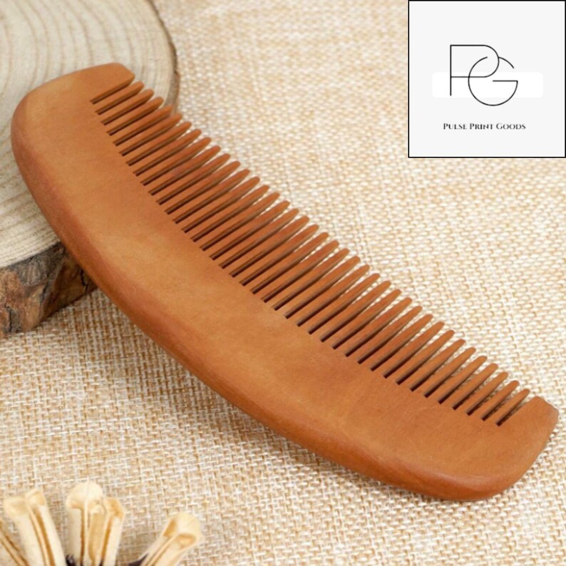 Personalized Wooden Hair Comb -anti-static Detangling Brush for All ...