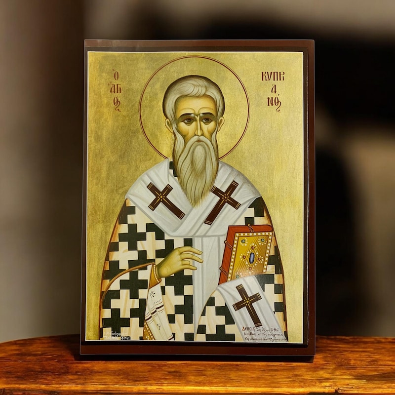 Icons Orthodox Cyprian - Etsy