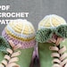 Roller Skate Toe Guard CROCHET PATTERN Solid Color/ombre & Stripes - Etsy