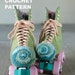 Roller Skate Toe Guard CROCHET PATTERN Solid Color/ombre & Stripes - Etsy