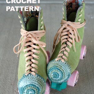 Roller Skate Toe Guard CROCHET PATTERN Solid Color/ombre & Stripes - Etsy