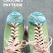 Roller Skate Toe Guard CROCHET PATTERN Solid Color/ombre & Stripes - Etsy