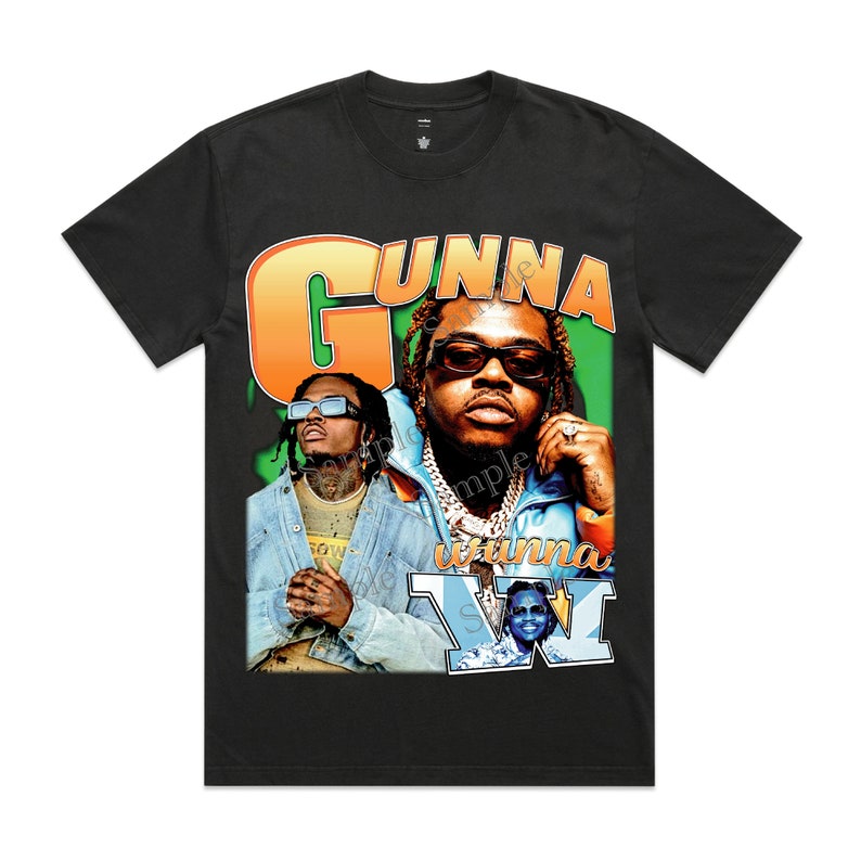 Gunna PNG Design. Wunna Concert Inspired Design. Rap Tee. Printable ...