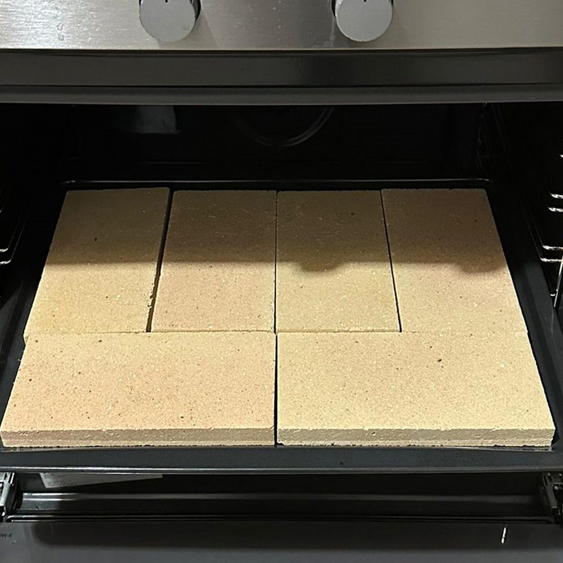 6 Baking Stones, Oven Stone, Baking Stone for Pizza and Bread Making, 6 ...
