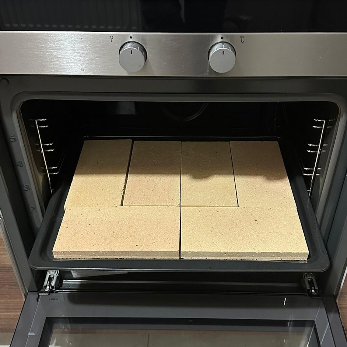 6 Baking Stones, Oven Stone, Baking Stone for Pizza and Bread Making, 6 ...