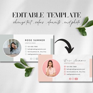 Email Signature Template, Coaching Email Signature, Minimalist ...