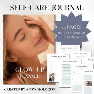 Wellness Planner Printable, Ultimate Self-care Digital Download, Goals ...