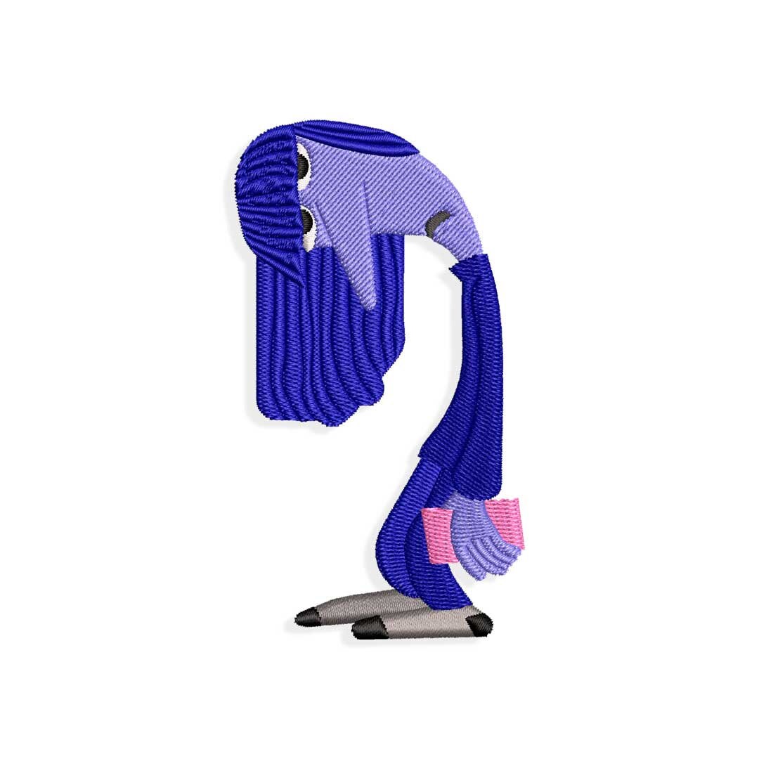 Ennui Emotion Embroidery Design Files. Sizes 2", 3", 4", 5", 6", 7", 8 ...