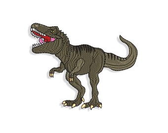 T-rex Dinosaur Embroidery Designs, T-rex Embroidery Design. Multiple ...
