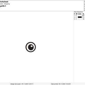 Bundle of 14 Types of Eyes Embroidery Designs, Eye Embroidery Design ...