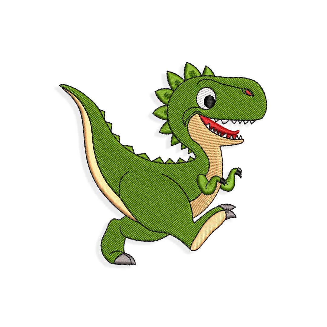 T-rex Dinosaur Embroidery Designs, T-rex Embroidery Design. Multiple ...