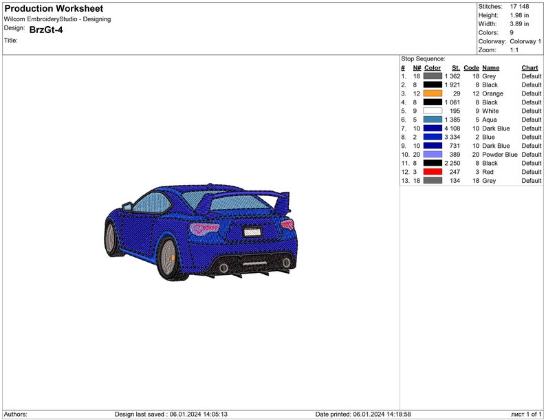 Car Embroidery Designs, Automobile Embroidery Design. Multiple Sizes ...