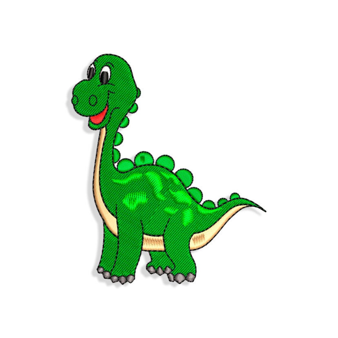 Diplodocus Dinosaur Embroidery Designs, Diplodocus Embroidery Design ...