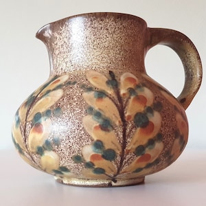 Dybdahl Denmark - Studio Pottery Jug - 1960s - Etsy