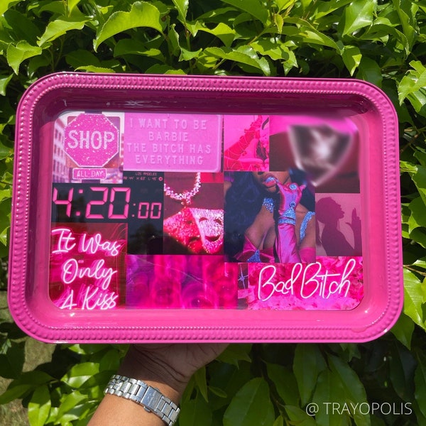 Girly Rolling Tray - Etsy