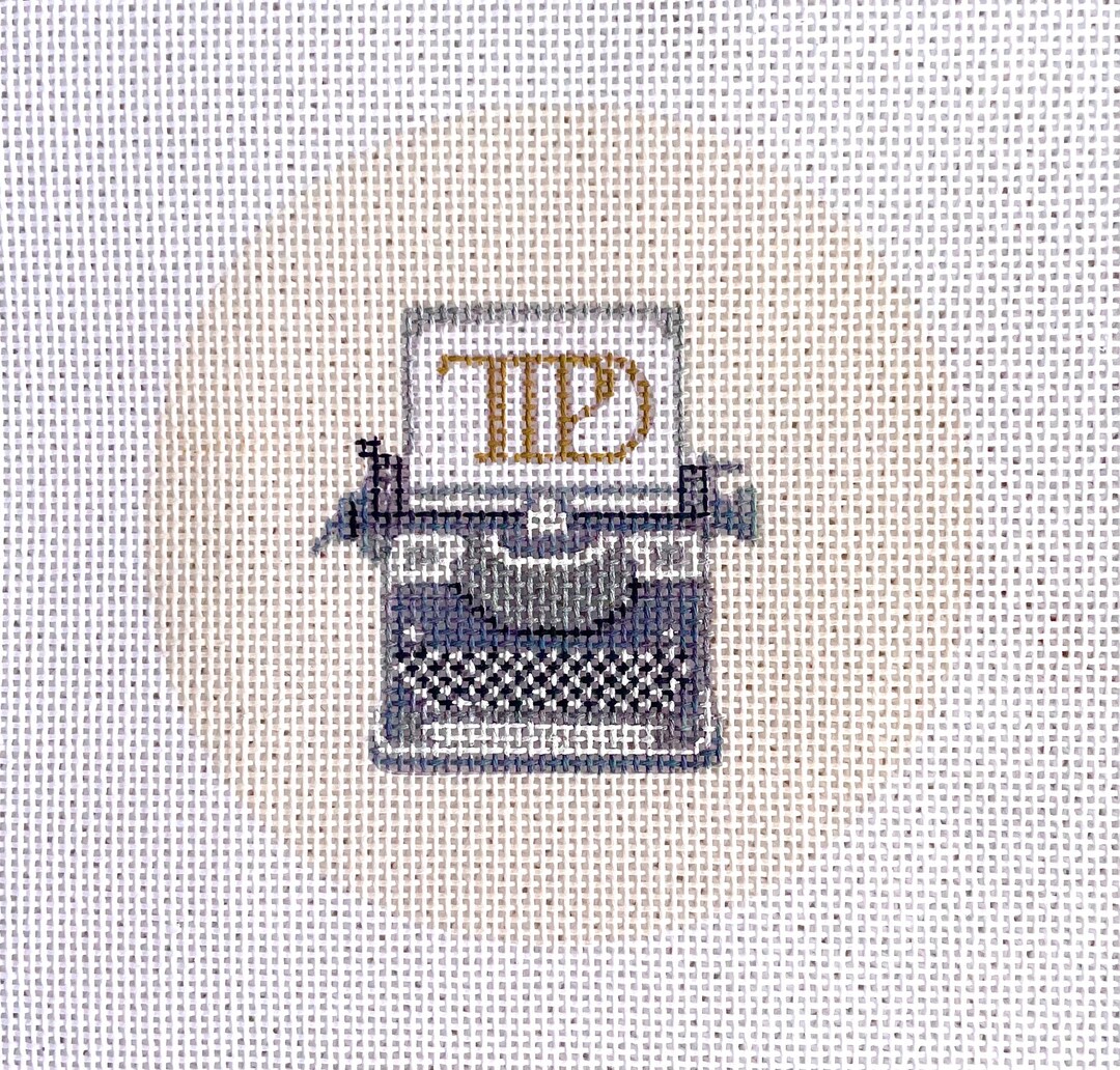 Swiftie TTPD Typewriter Taylor Swift Inspired Hand Painted Needlepoint ...
