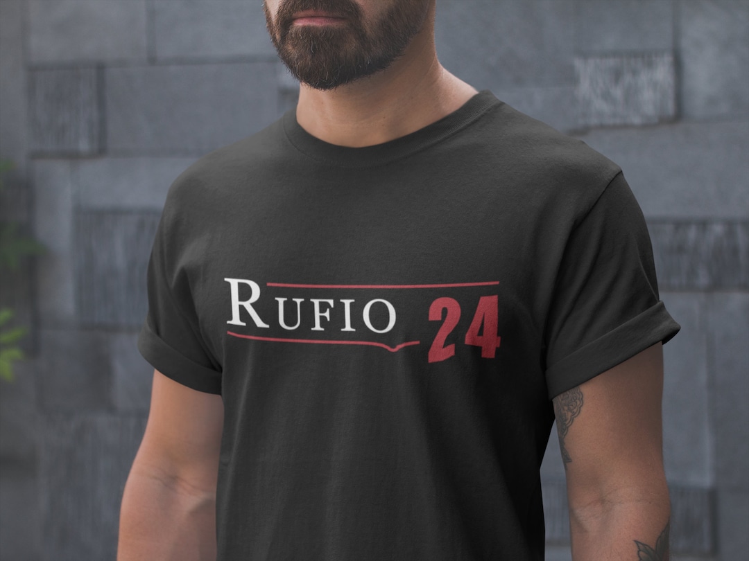 Funny Rufio T Shirt - 2024 Rufio for President Hook Campaign Election ...