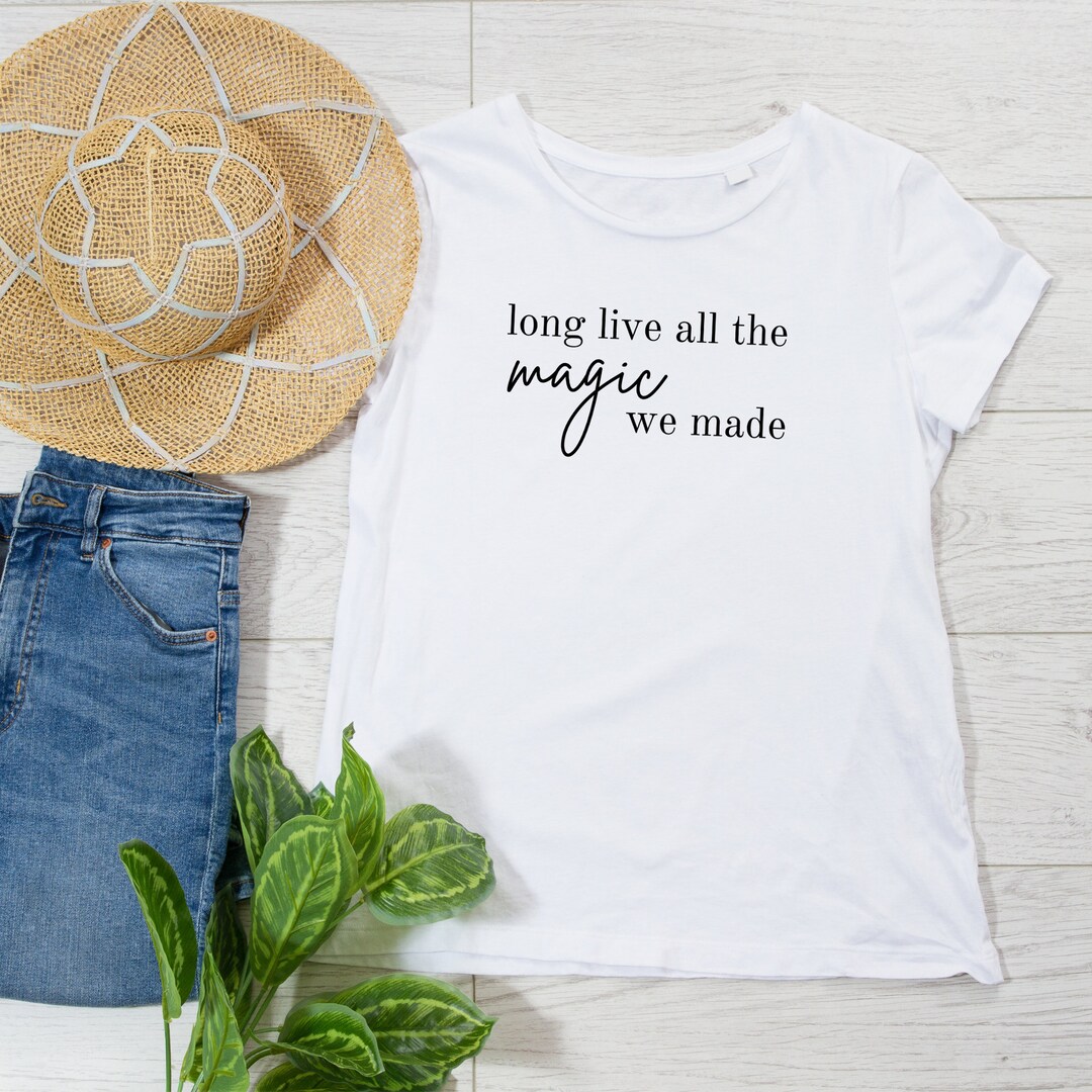 Long Live the Magic We Made Long Live Lyrics Swift T Shirt, Speak Now T ...