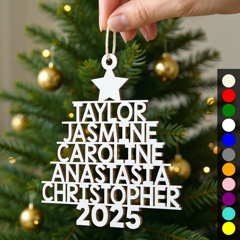 Wood Family Tree Name - Etsy