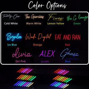 Custom Wedding Neon Sign, Personalized Neon Name Sign With Led Light ...