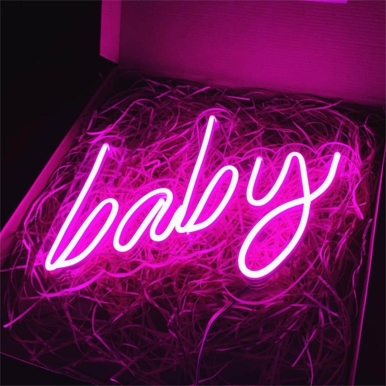 Open Neon Sign Business Logo Handmade Custom Led Sign Wall Decor ...