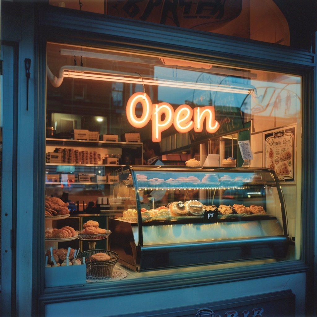 Open Neon Sign Business Logo Handmade Custom Led Sign Wall Decor ...