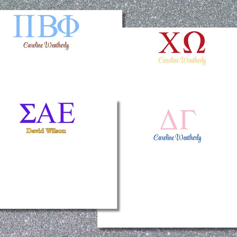 Greek Notecards Set - Etsy