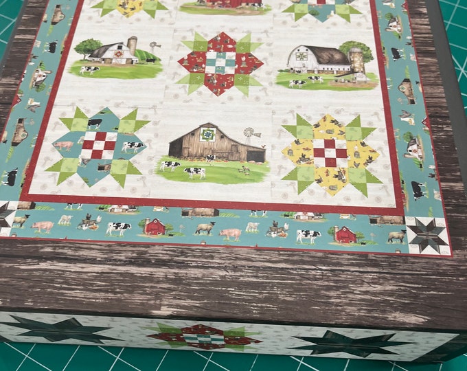 Riley Blake Spring Barn Quilt Kit - Etsy