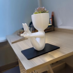 Yoga Pose Succulent Planter - Etsy