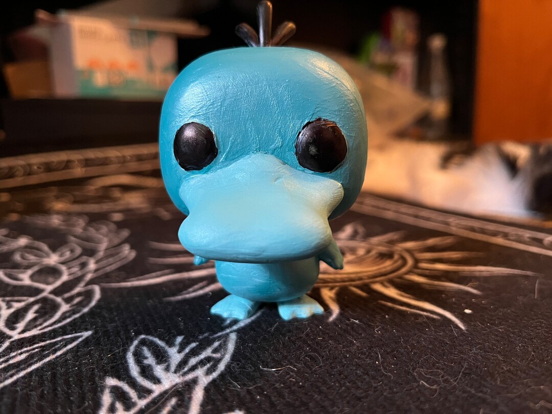 Shiny Psyduck Pop Figure - Etsy