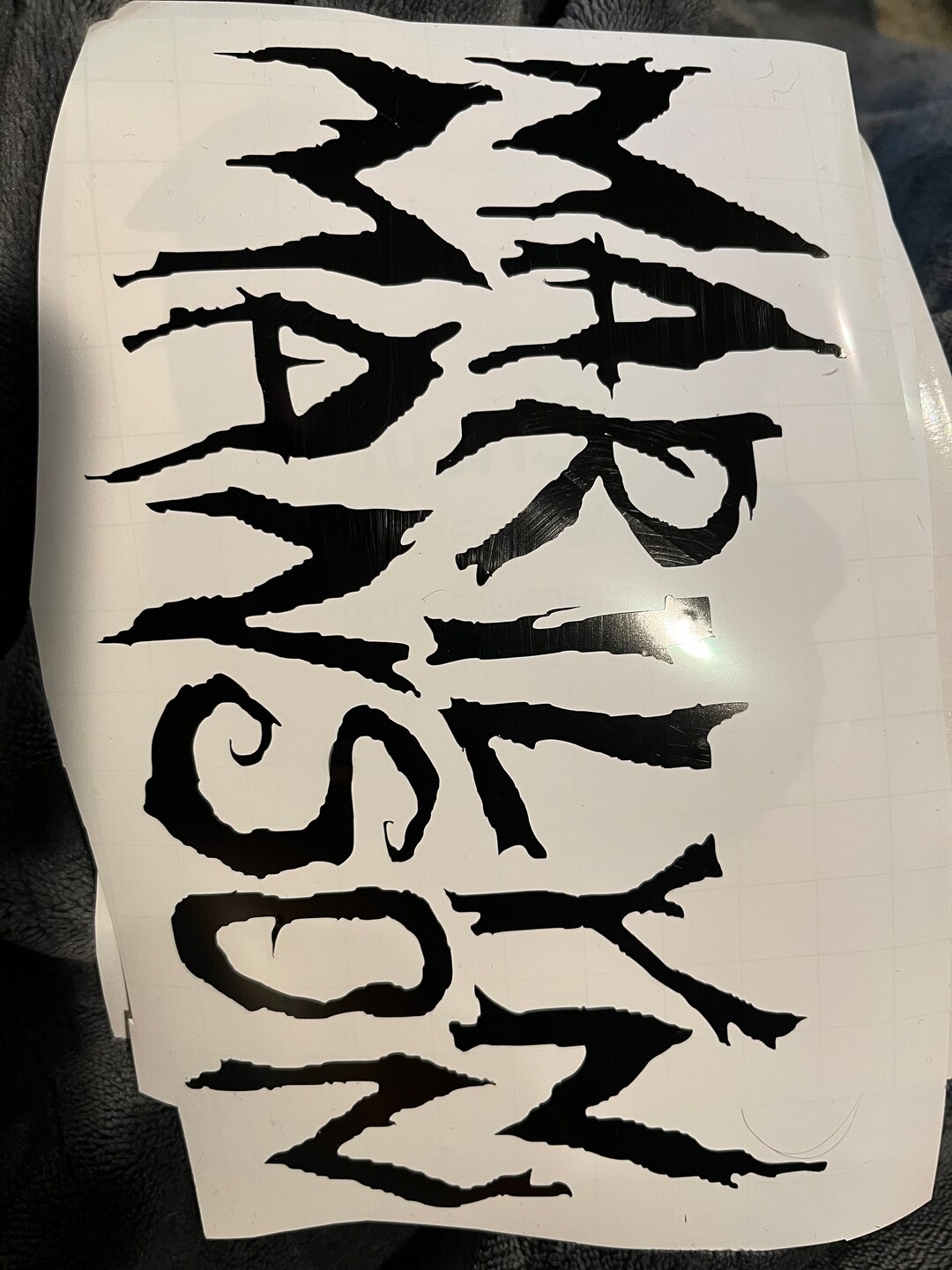 Marilyn Manson Sticker - Etsy